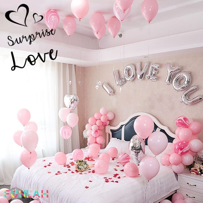 Helium Balloon Packages for Birthday Anniversary Wedding Proposal