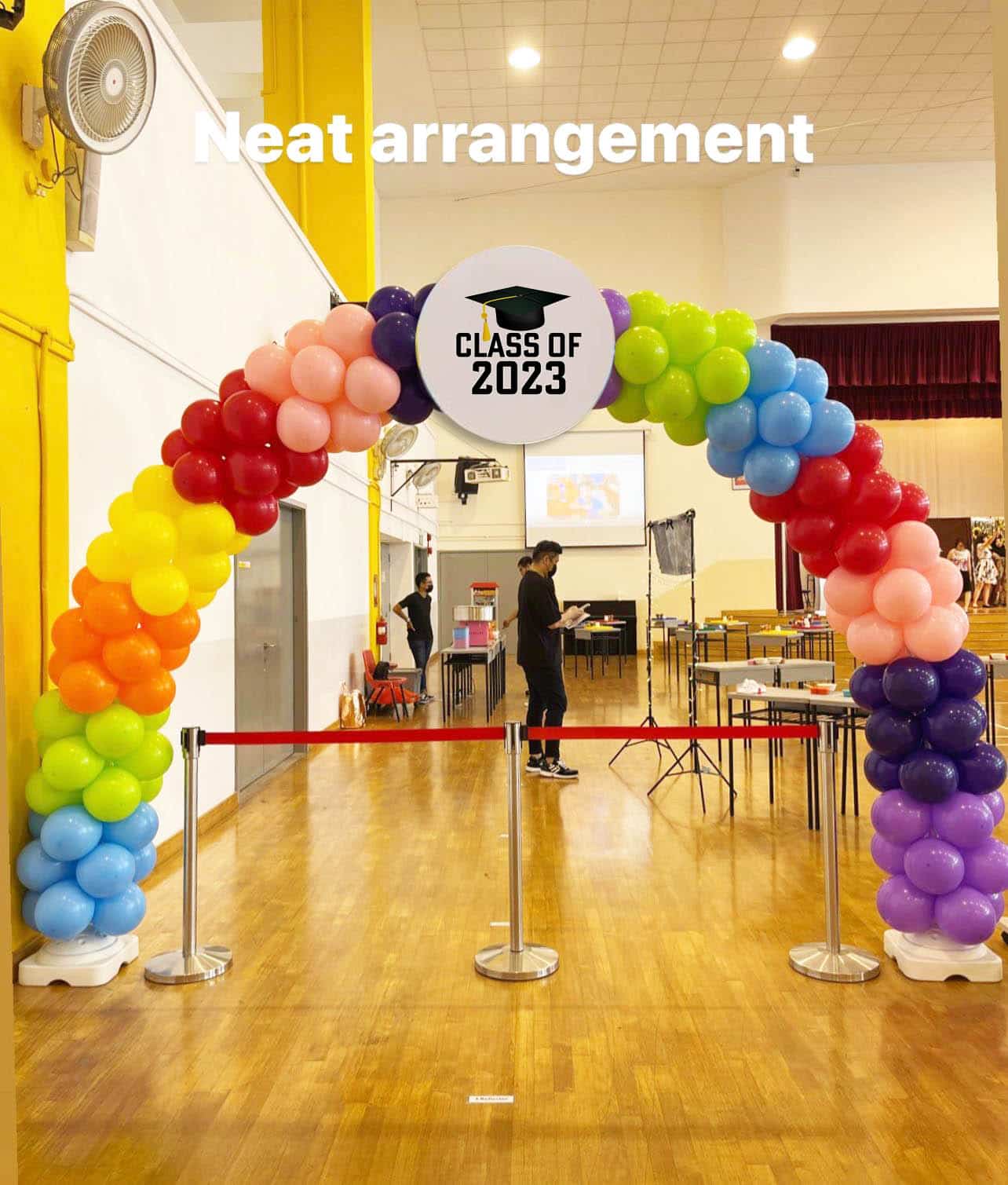 Standard Balloon Arch Spiral Design
