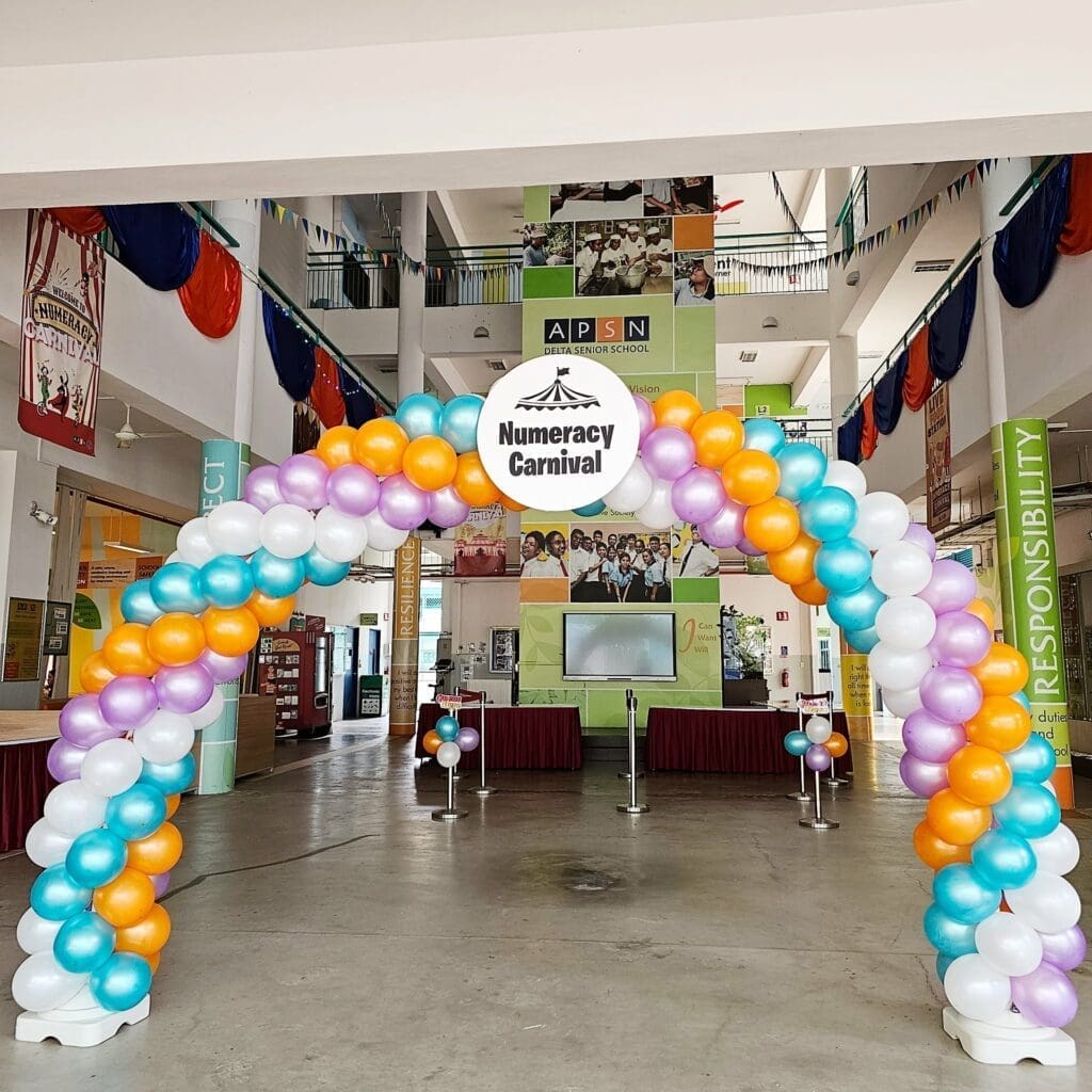 Standard Balloon Arch Spiral Design